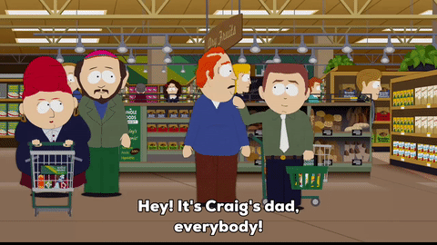 Shock applause gerald broflovski GIF - Find on GIFER