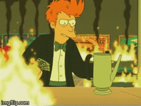 Fry Suspicious Gif