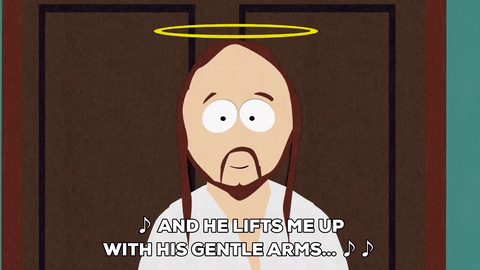 GIF happy jesus peaceful - animated GIF on GIFER