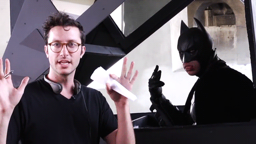 Collegehumor pete holmes badman GIF - Find on GIFER