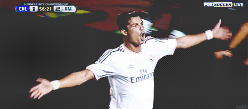 GIF soccer real madrid cristiano ronaldo - animated GIF on GIFER