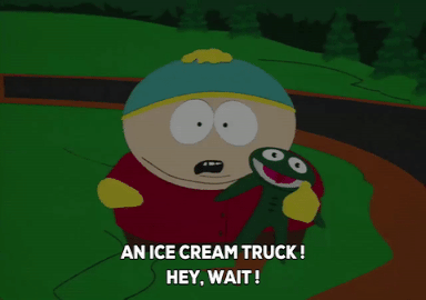 GIF frog eric cartman talking - animated GIF on GIFER