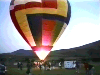 Hot air balloon balloons 90s GIF - Find on GIFER