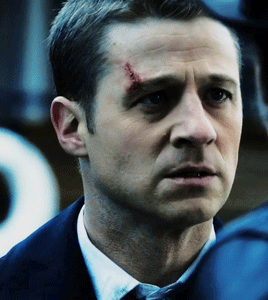 Jim gordon james gordon winking face emoji GIF - Find on GIFER