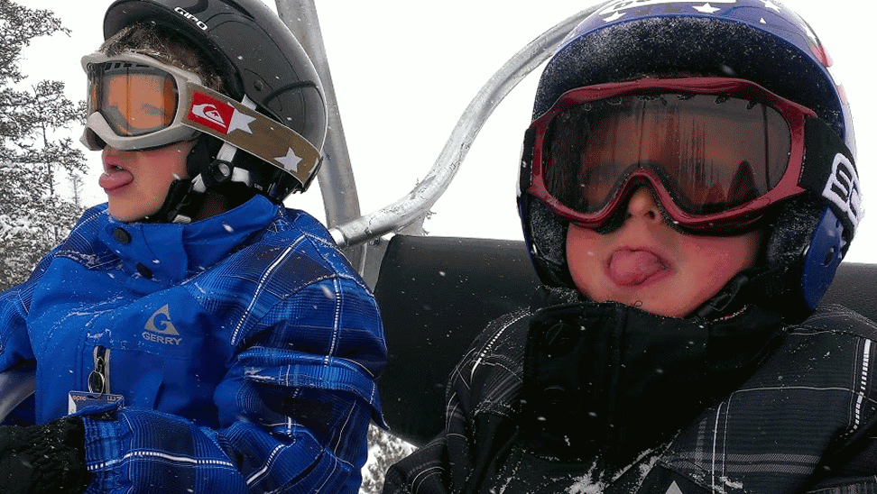 Skilift snow almost perfectloops GIF - Find on GIFER