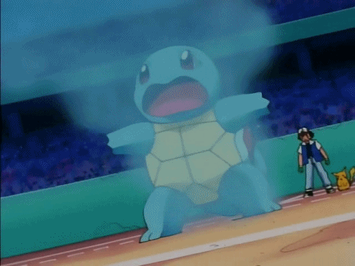 GIF squirtle anime pokemon - animated GIF on GIFER