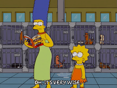 Dog marge simpson lisa simpson GIF - Find on GIFER