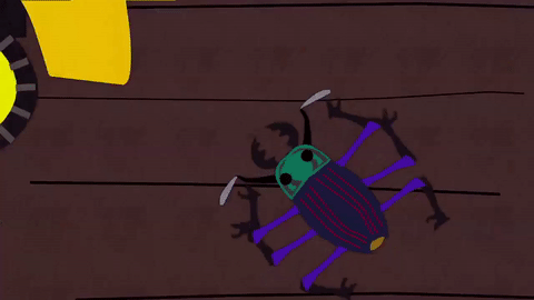Bug killing smashing GIF - Find on GIFER