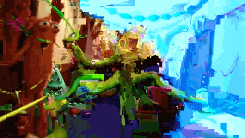 Datamosh monsters inc loop GIF - Find on GIFER