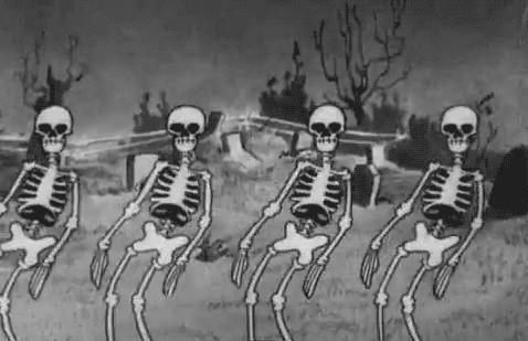 GIF skeleton october skeletons - animated GIF on GIFER
