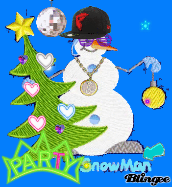 GIF snowman - animated GIF on GIFER