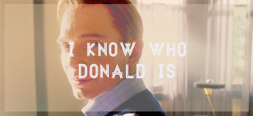 Reblog fringe donald GIF - Find on GIFER