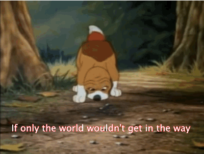 The fox and the hound GIF - Find on GIFER
