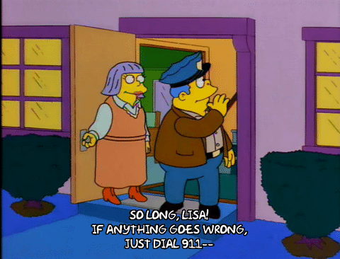 Season 8 chief wiggum episode 17 GIF - Find on GIFER