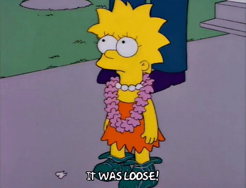 It was loose lisa simpson season 7 GIF - Find on GIFER