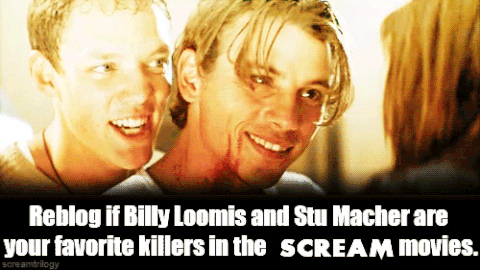 Gif De Grito De Matthew Lillard Películas De Terror Que Te Destruyen