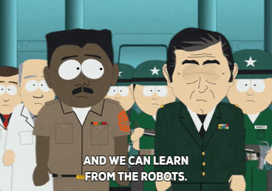 Robots military suit GIF - Find on GIFER