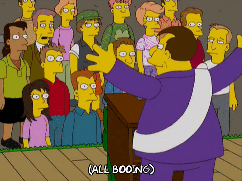 Mayor quimby episode 1 season 20 GIF - Find on GIFER