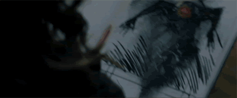 GIF particle point cloud art - animated GIF on GIFER