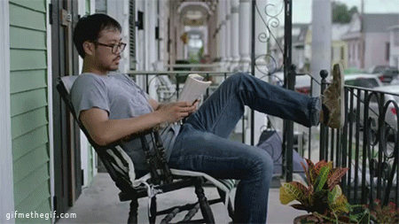 Chilling GIF - Find on GIFER