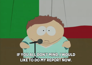 Eric cartman talking microphone GIF - Find on GIFER