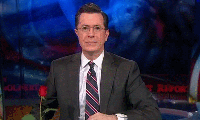 Stephen colbert rose colbert GIF - Find on GIFER