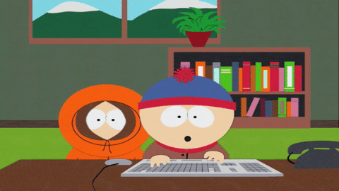 Keyboard stan marsh kenny mccormick GIF - Find on GIFER
