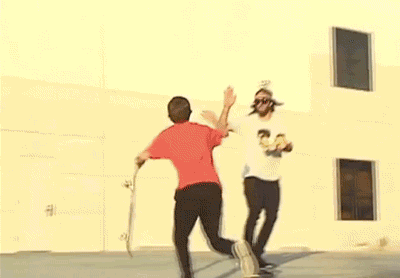El Mejor Gif De Chocar Los Cinco De La Historia 300x200