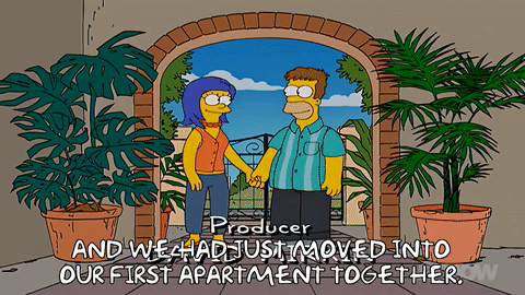 Homer simpson marge simpson episode 11 GIF - Find on GIFER