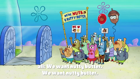 Sandys nutmare spongebob squarepants season 9 GIF - Find on GIFER