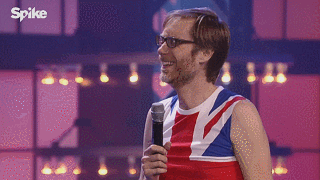 Stephen merchant lip sync battle GIF - Find on GIFER