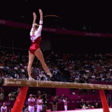 Balance beam GIF - Find on GIFER