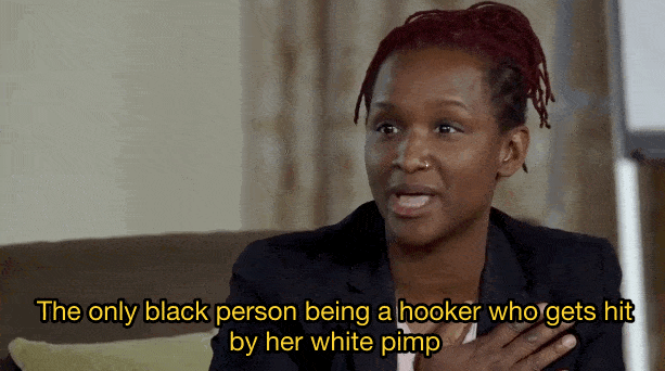 GIF race racism matt damon - animated GIF on GIFER