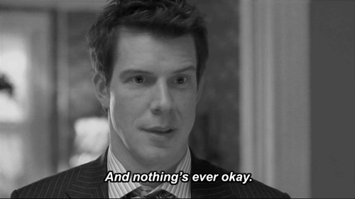 Black and white sad GIF - Find on GIFER