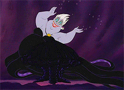 GIF disney ursula cartoon - animated GIF on GIFER