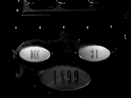 GIF time machine black and white vintage - animated GIF on GIFER