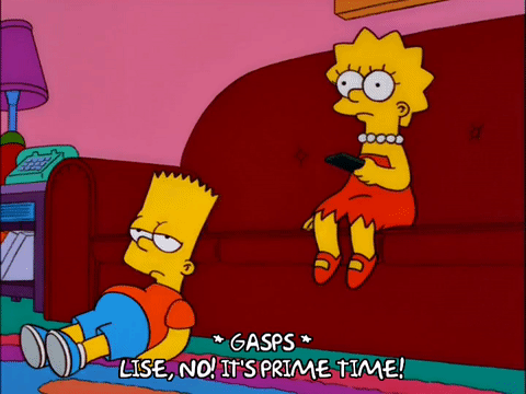 GIF bart simpson lisa simpson episode 11 - animated GIF on GIFER