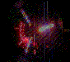 Glitch led rotating GIF - Find on GIFER