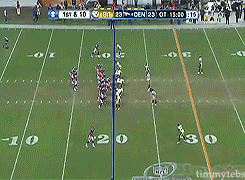 GIF broncos steelers tim tebow - animated GIF on GIFER