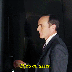 Agents of shield clark gregg brett dalton GIF - Find on GIFER