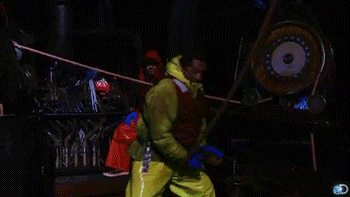 GIF dance prank fishing - animated GIF on GIFER