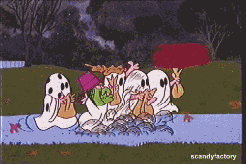 Snoopy halloween peanuts GIF - Find on GIFER