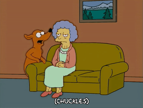 GIF 16x16 episode 16 santas little helper - GIF animé sur GIFER