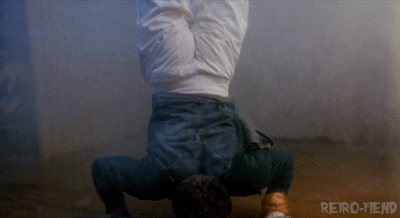 GIF the worm retrofiend 80s dance - GIF animado em GIFER