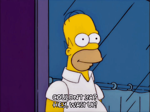 Episode 3 run homer GIF - Find on GIFER
