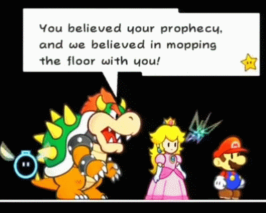 GIF bowser super paper mario video games - animated GIF on GIFER