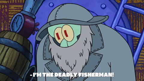 Svampebob Fisk Gif