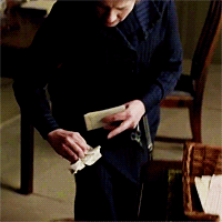 Downton abbey phyllis logan elsie hughes GIF - Find on GIFER