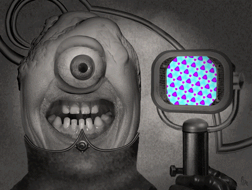 Spongebob Brain Fire Gif