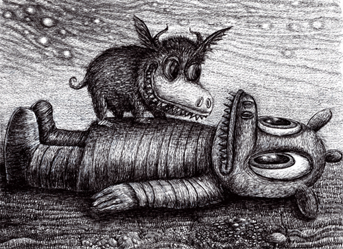 GIF weird animation art - animated GIF on GIFER